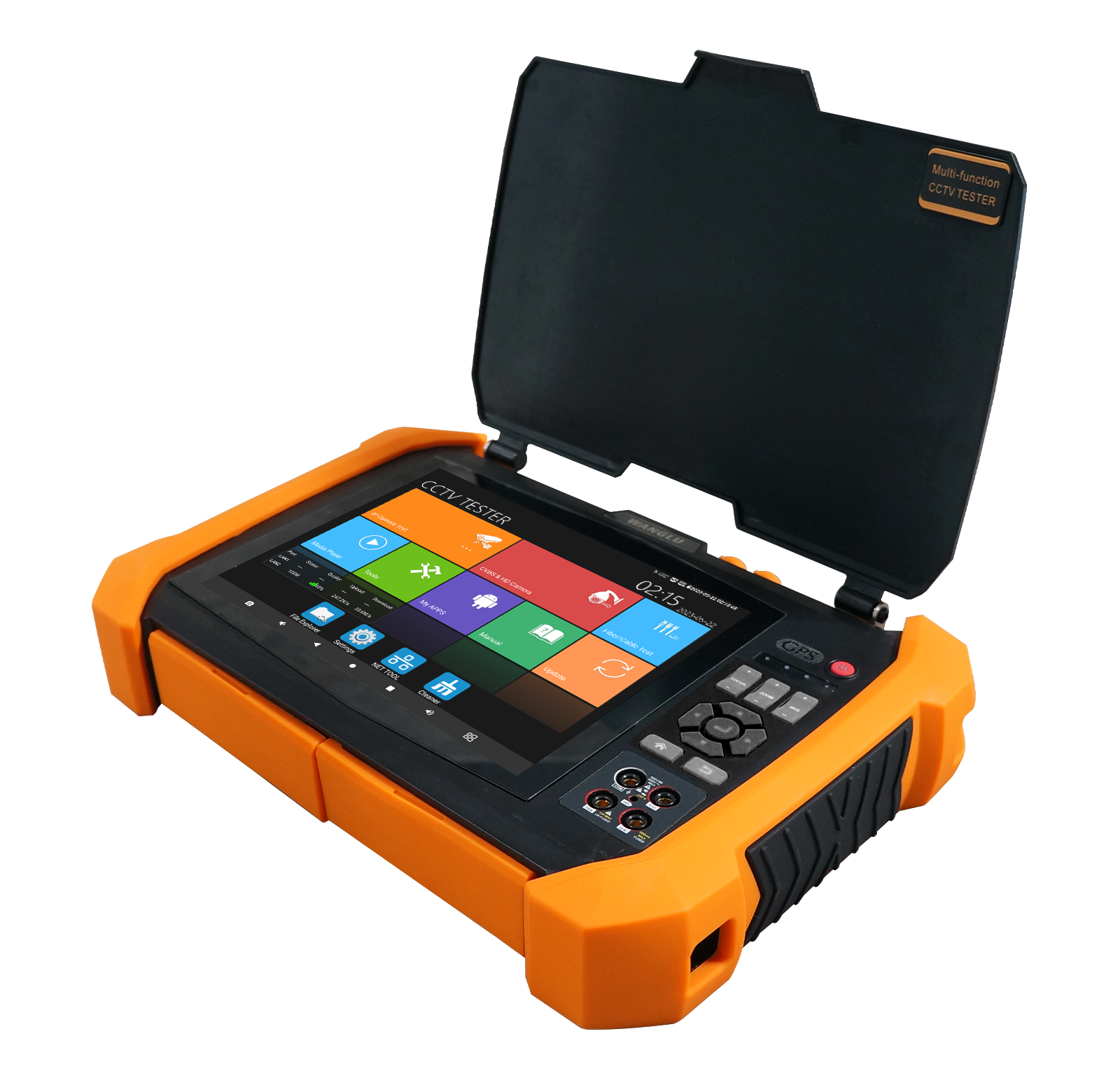 H20 Series 8 Inch All-in-One IP Camera Tester, 8K H.265 HDMI VGA SFP ...